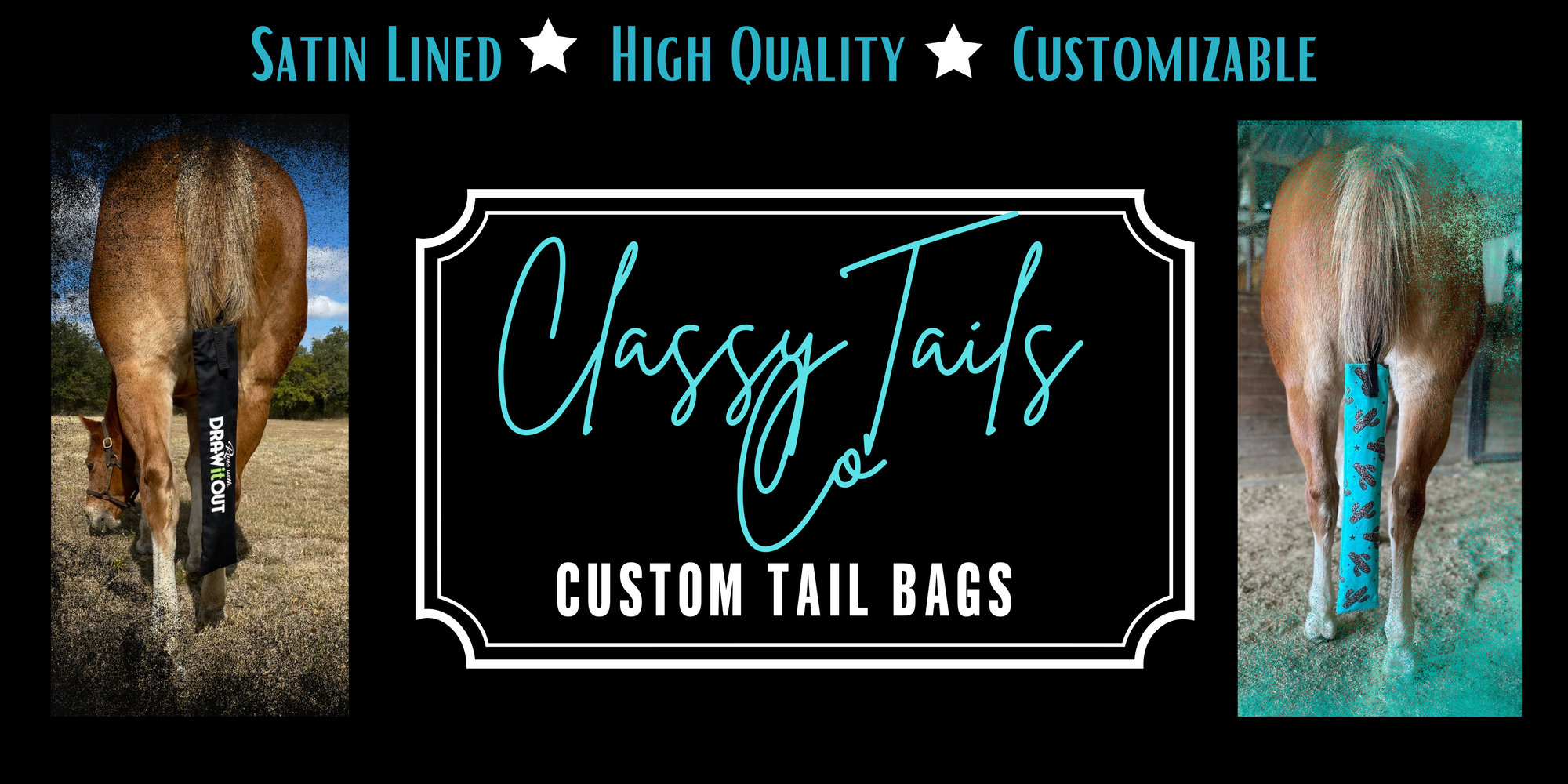 Classy Tails Co. Custom Tail Bags – Classy Tails Co. Custom Tail Bags